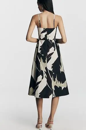 Anthropologie Bare Waisted Midi Dress