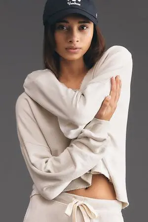 Electric & Rose V-neck Batwing Pullover