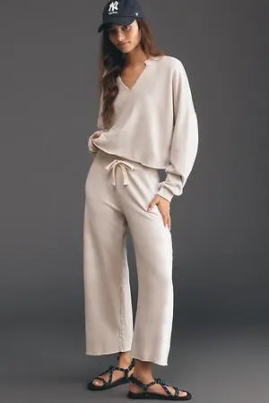 Electric & Rose V-neck Batwing Pullover