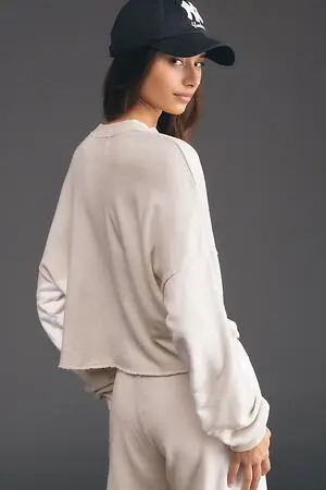 Electric & Rose V-neck Batwing Pullover