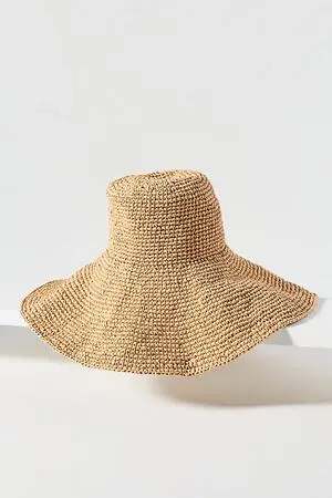 BRUNNA.CO Ulu Raffia Floppy Hat
