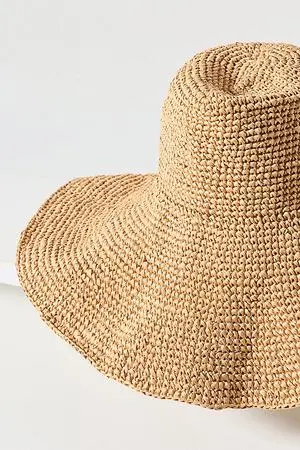 BRUNNA.CO Ulu Raffia Floppy Hat