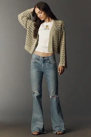 Anthropologie Crochet Cardigan