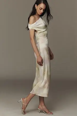 CURAAE Plus Lova Off-shoulder Maxi Dress