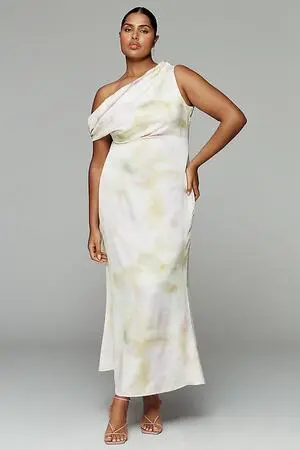 CURAAE Plus Lova Off-shoulder Maxi Dress