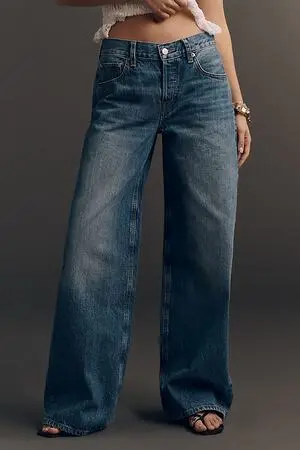 Etica Ella Low-rise Wide-leg Jeans