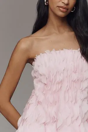 AMUR Christie Ruffle Dress - Lavender