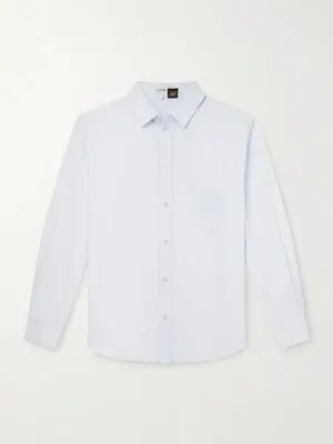 Loewe Paula's Ibiza Logo-embroidered Cotton-blend Shirt
