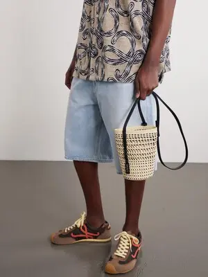 Loewe Raffia Bucket Bag
