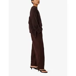 Whistles Barrel Leg Elasticated Waist Denim Jeans