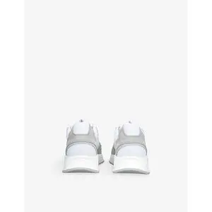 CLEENS Onesixty Runner Suede And Mesh Trainers - White/oth