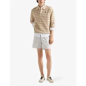 Prada Minimalist-logo Classic Cotton Shirt