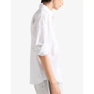 Prada Minimalist-logo Classic Cotton Shirt
