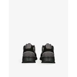 CLEENS Onesixty Runner Suede And Mesh Trainers - Grey/dark