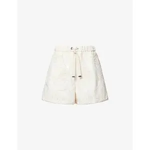 Moncler Embroidered Shorts For Women