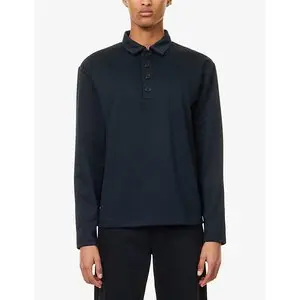NOBL Patrick Long-sleeve Jersey Polo Top