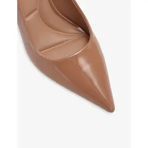 Carvela Spirit Faux-leather Slingbacks - Beige