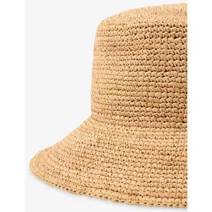 Whistles Structured Straw Bucket Hat