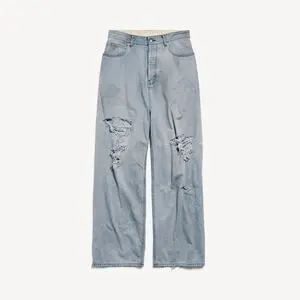 Balenciaga Baggy Denim Pants - Blue