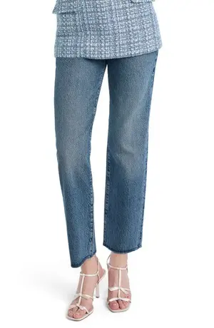 FAVORITE DAUGHTER The Otto Super High Waist Ankle Boyfriend Jeans - Stowe