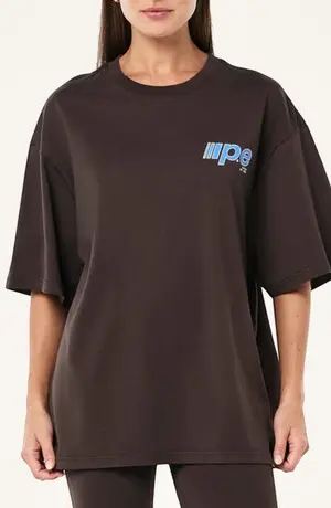 P.E Nation Glide Oversize Organic Cotton T-shirt