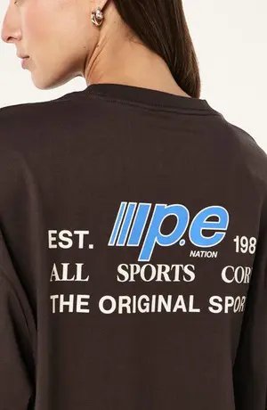 P.E Nation Glide Oversize Organic Cotton T-shirt
