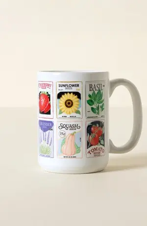 UNCOMMON GOODS Gardener's Daily Interactive Qr Mug - Multi