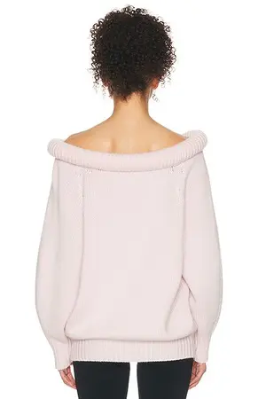 HELSA Cressidia Off Shoulder Sweater