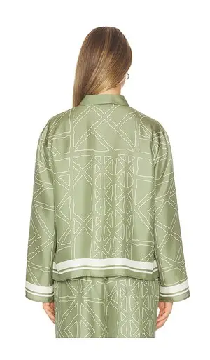 MALBON Irena Button Up Shirt