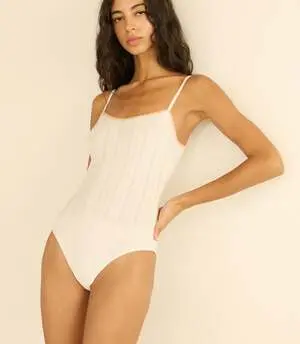 DÔEN Shona Bodysuit - Salt