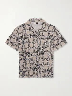 Loewe Camp Collar Shirts For Men