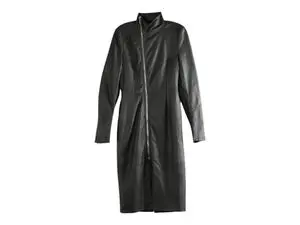 Rick Owens Cappotto In Pelle Gary Coat