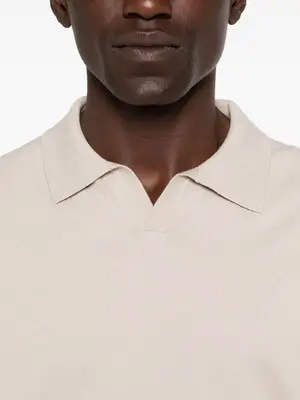 ROY ROGER'S Cotton Polo Shirt - Grey