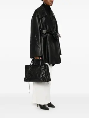 Balenciaga Le City Medium Leather Handbag