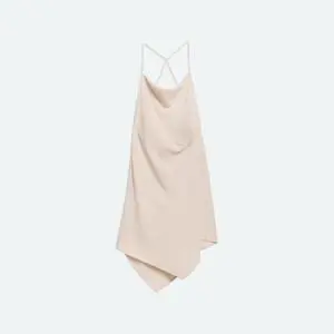 Helmut Lang Knot Slip Dress - Ivory