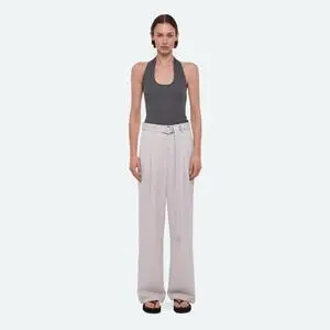 Helmut Lang Relaxed Pleated Trousers - Ice