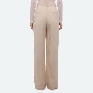 Helmut Lang Relaxed Pleated Trousers - Ivory