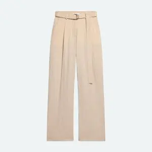 Helmut Lang Relaxed Pleated Trousers - Ivory
