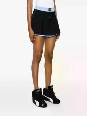 Alexander Wang Layered Pleated Skorts