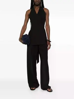 Marella Wrap-style Halterneck Suit