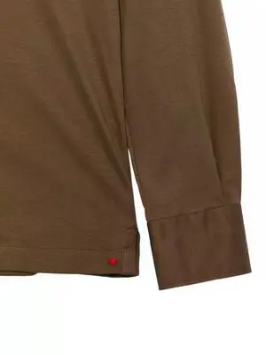 Kiton Positano Long-sleeve Polo Shirt