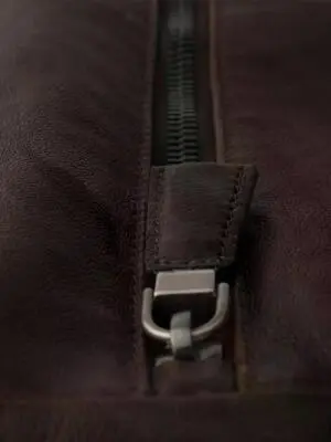 Prada Leather Explore Bag With Detachable Straps - Brown