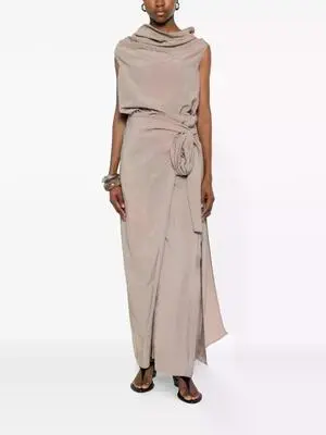 Sú Draped Tie-fastening Pants