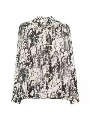PT TORINO Abstract Print Long-sleeve Shirt - Neutrals