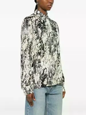 PT TORINO Abstract Print Long-sleeve Shirt - Neutrals