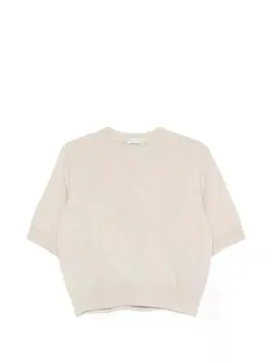 Brunello Cucinelli Short Sleeve Sweaters For Women