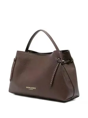 ERMANNO FIRENZE Aliana Medium Logo-plaque Tote