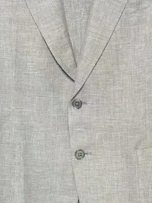 Zegna Single-breasted Linen Blazer