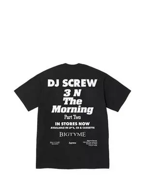 Supreme X Dj Screw Suc Round-neck T-shirt