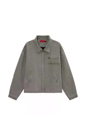 ACUPUNCTURE 1993 Graphic-print Zip-up Jacket